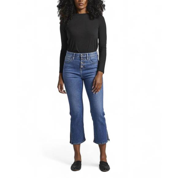 Jag Jeans | Jeans | New Jag Phoebe High Rise Cropped Bootcut Button Fly ...